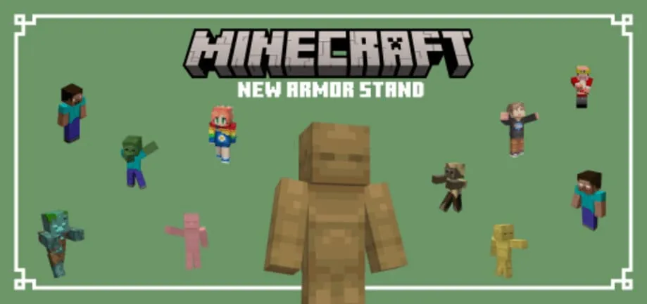 New Armor Stand texture pack for Minecraft
