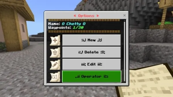 Waypoints Addon mod for Minecraft