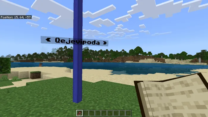 Waypoints Addon mod for Minecraft