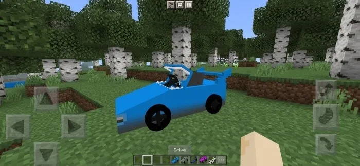 Simple Vehicles Addon for Minecraft