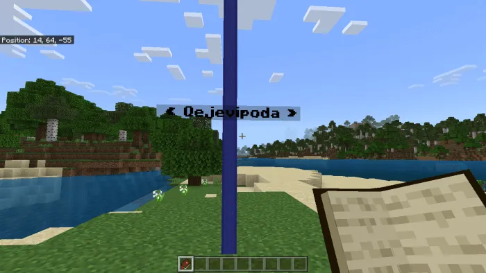 Waypoints Addon mod for Minecraft