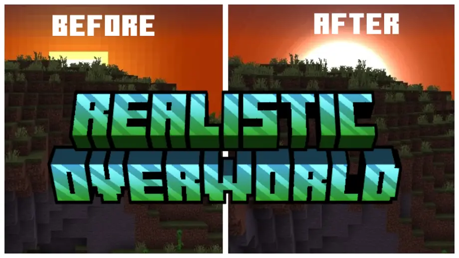 Realistic Overworld Texture Pack for Minecraft