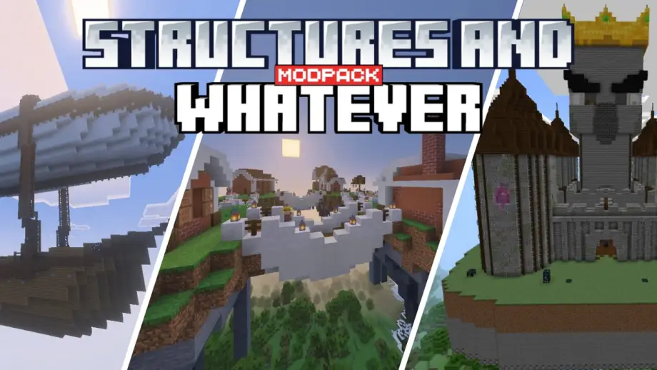 Structures and Whatever Add-on for Minecraft