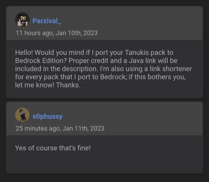 Tanukis Texture Pack for Minecraft