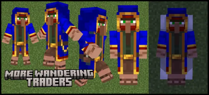 More Wandering Traders Add-on for Minecraft
